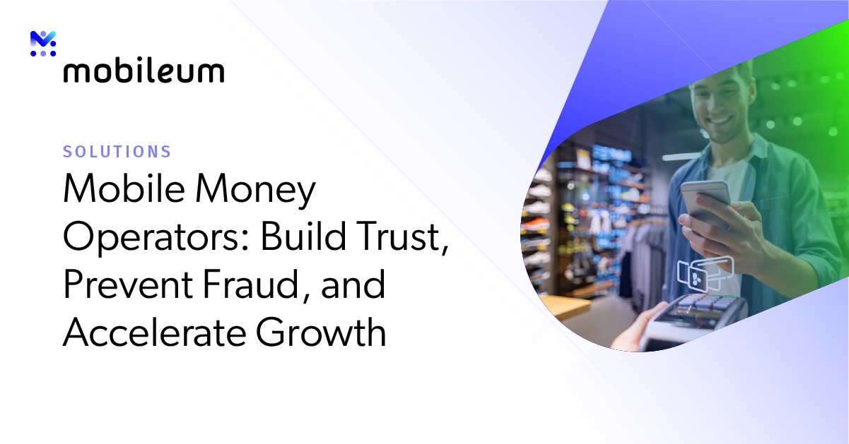 Mobile Money Operators – Mobileum - Active Intelligence