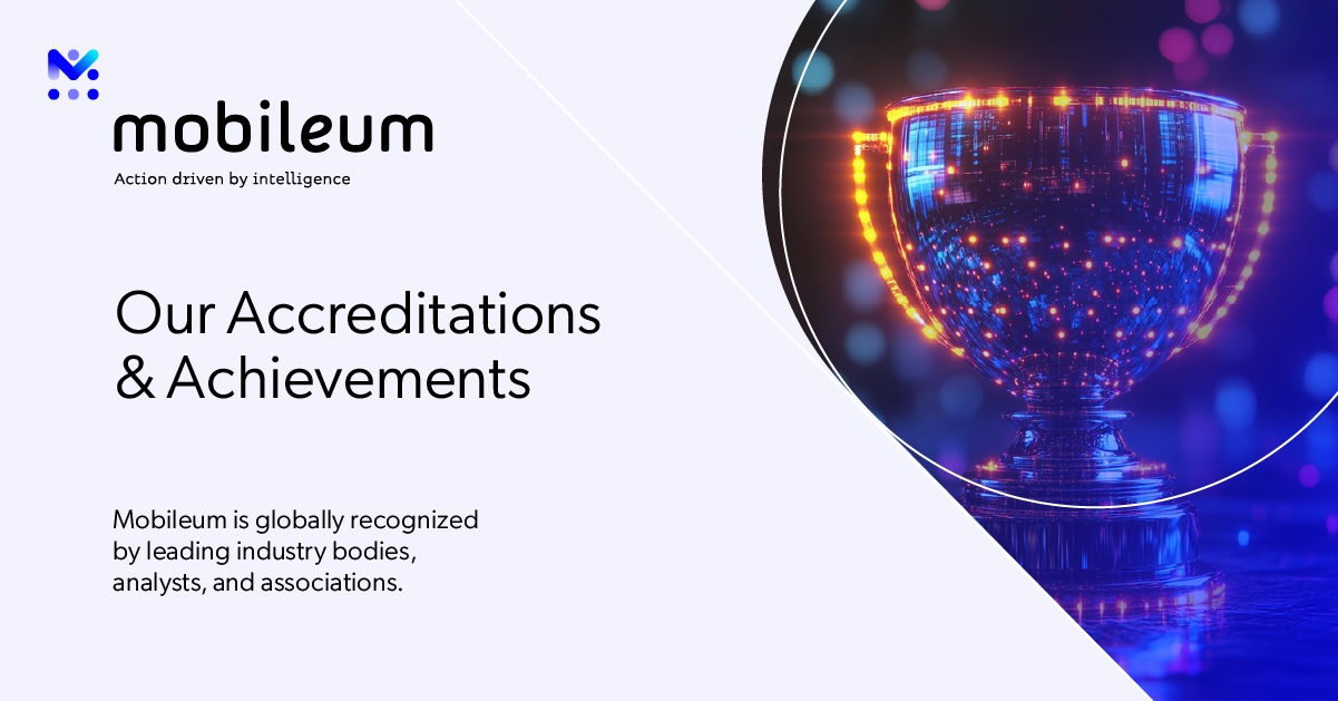 Accreditations & Achievements – Mobileum - Active Intelligence