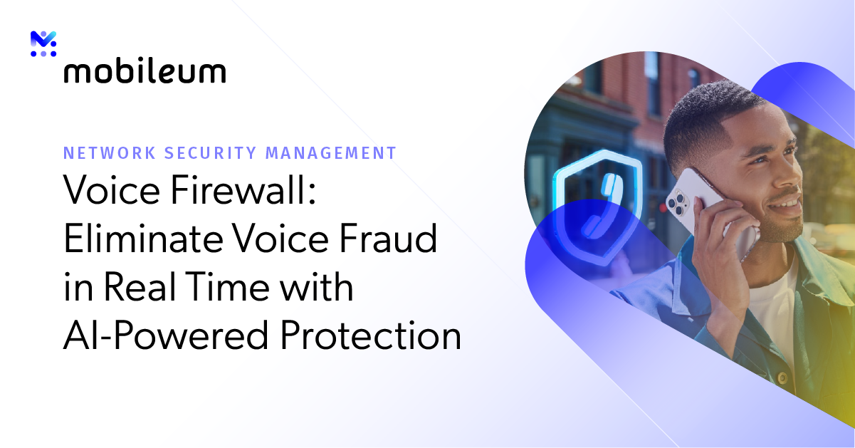 Voice Firewall – Mobileum - Active Intelligence