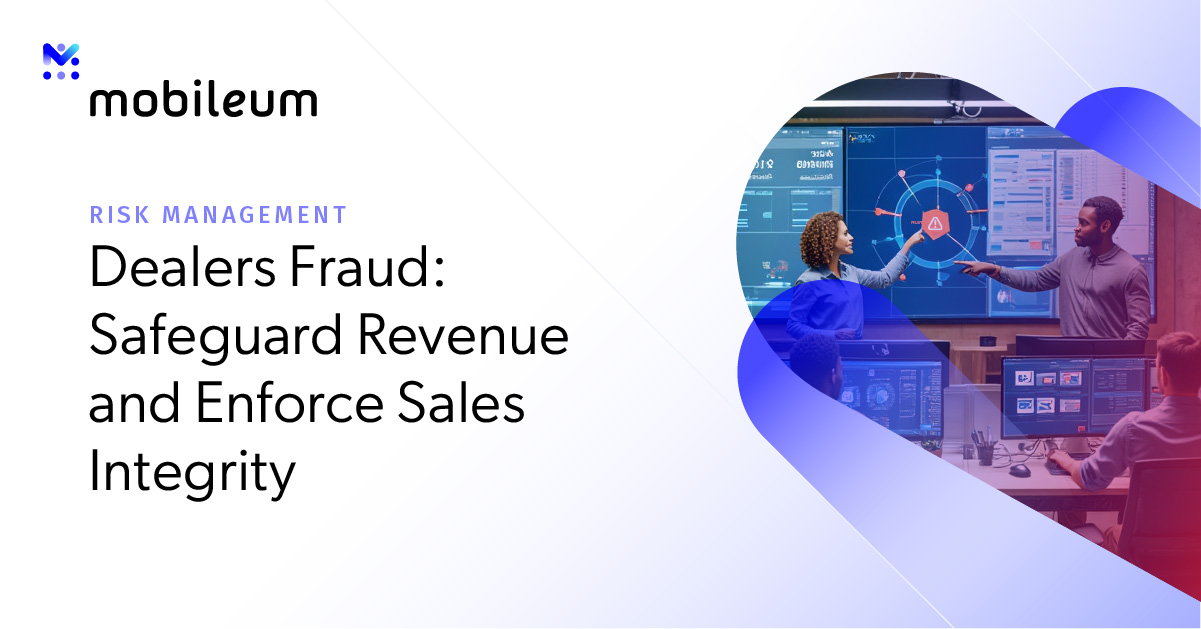 Dealers Fraud – Mobileum - Active Intelligence