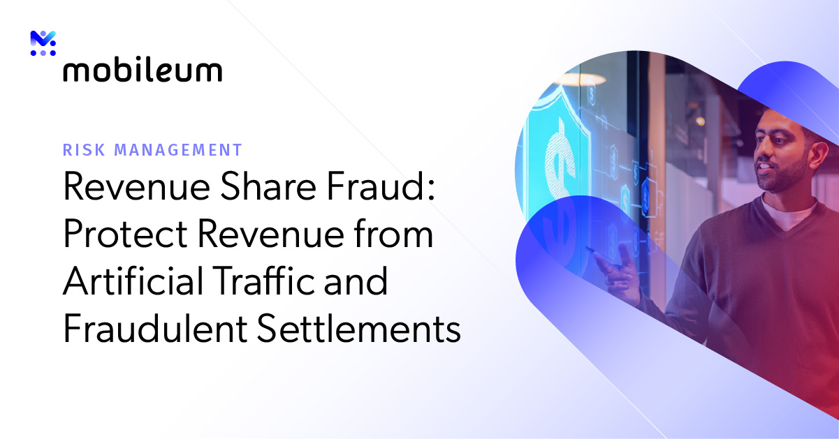 Revenue Share Fraud – Mobileum - Active Intelligence