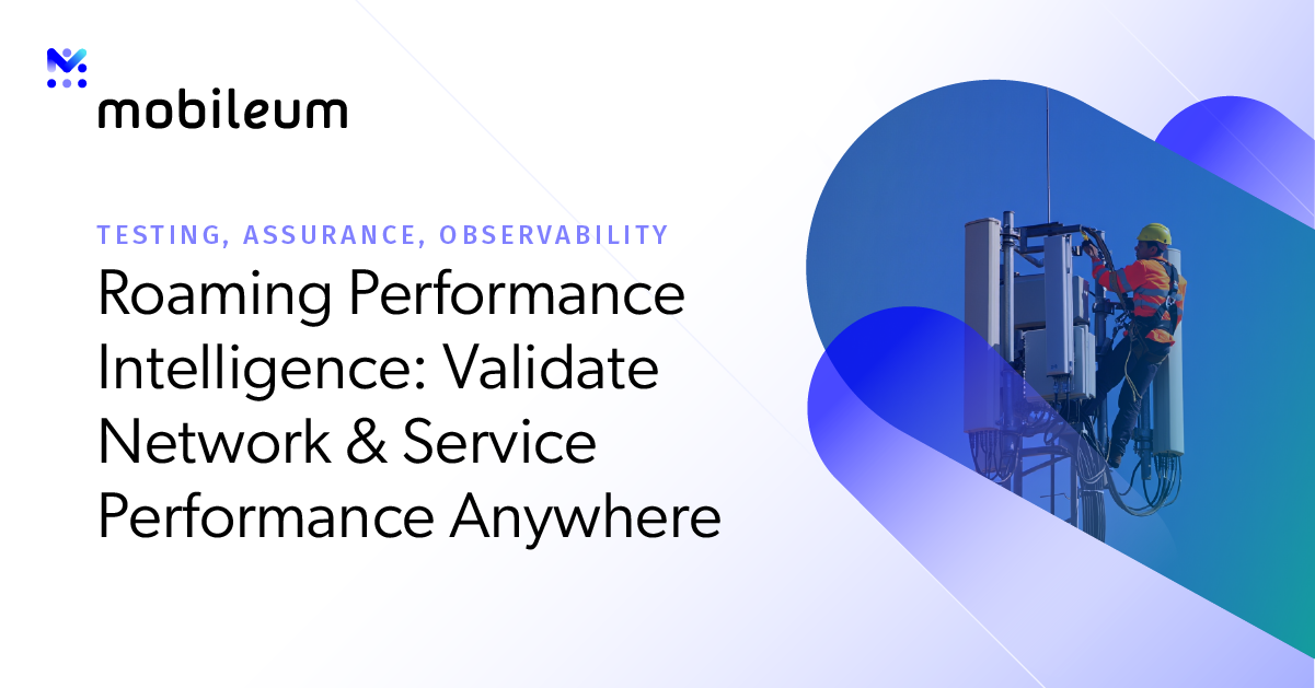 Testing powered by Premium API – Mobileum - Active Intelligence