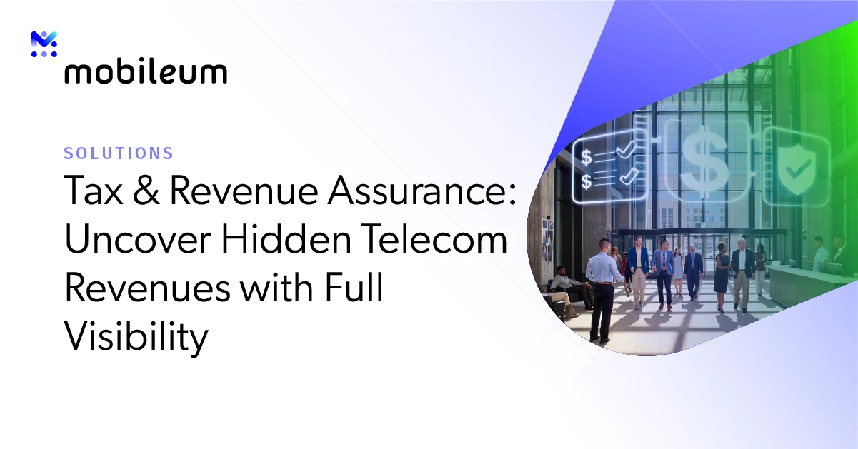 Tax & Revenue Assurance – Mobileum - Active Intelligence