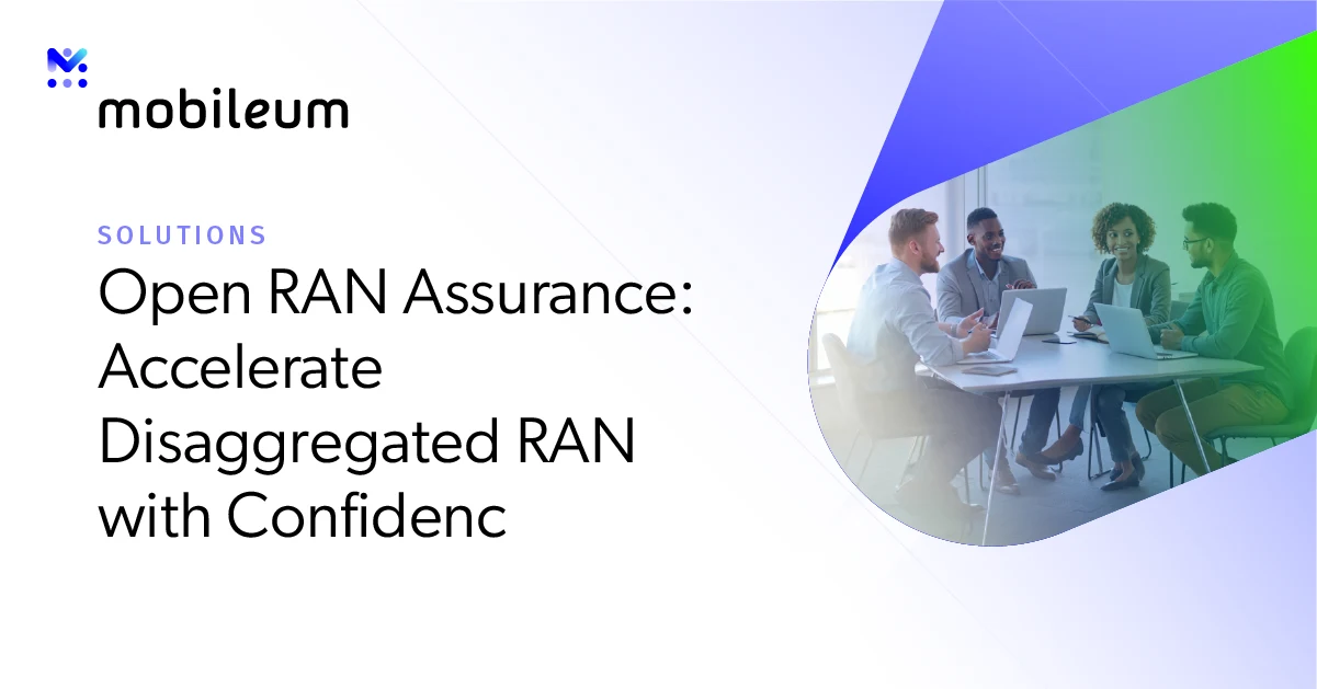 Open RAN – Mobileum - Active Intelligence